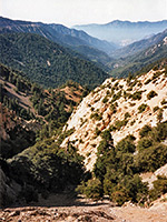 San Gabriel Mountains, South California