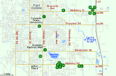 28 Map Of Fort Collins Online Map Around The World - Bank2home.com