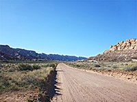 Backcountry Roads in Capitol Reef National Park, Utah